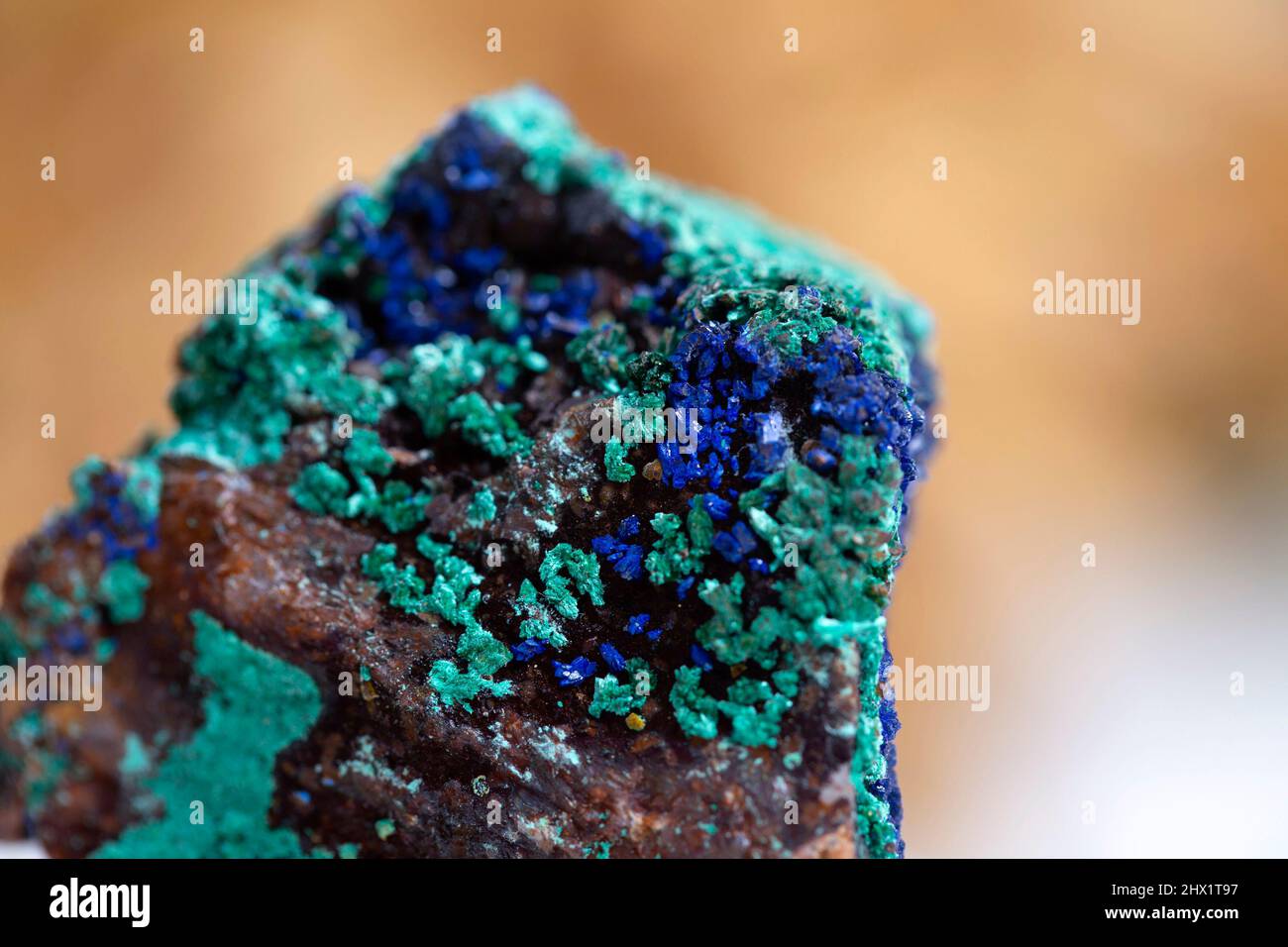azurite mineral specimen stone rock geology gem crystal Stock Photo - Alamy
