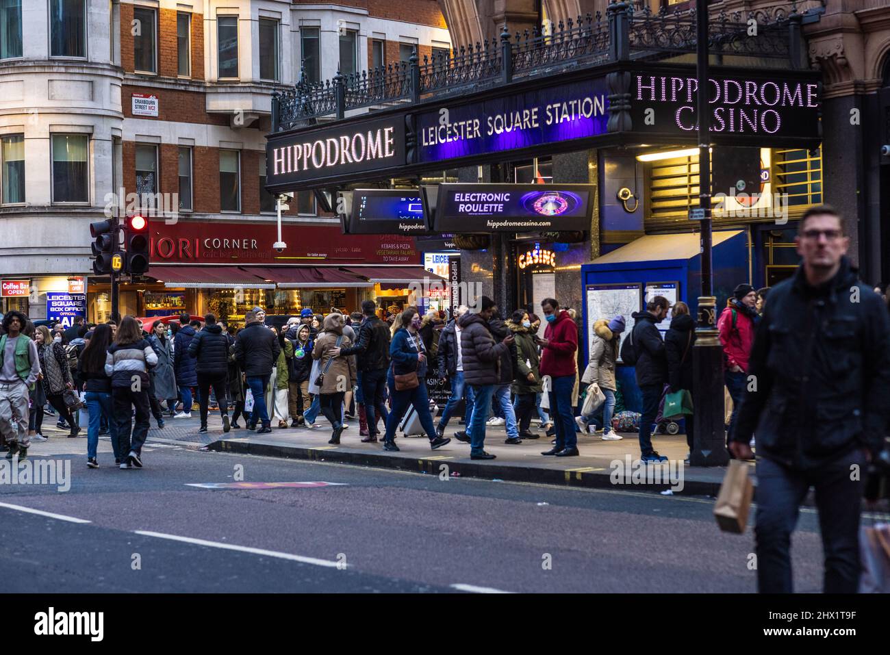 London Streets of the West End Stock Photo - Alamy