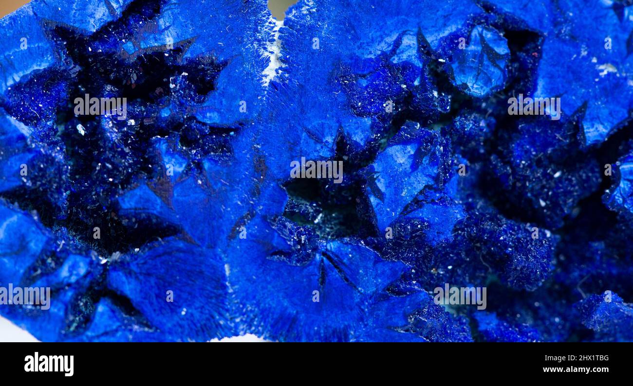 azurite mineral specimen stone rock geology gem crystal Stock Photo - Alamy