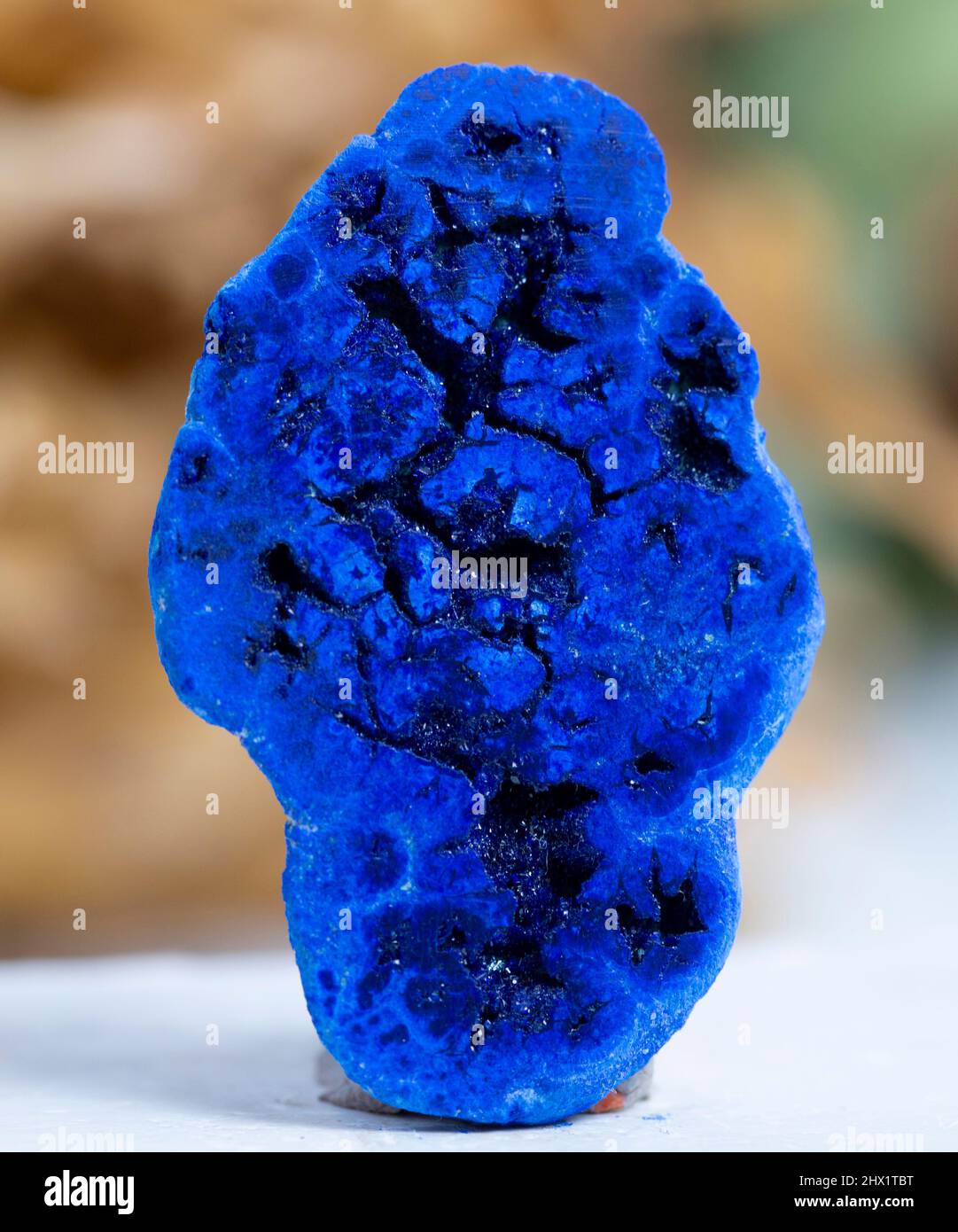 azurite mineral specimen stone rock geology gem crystal Stock Photo - Alamy