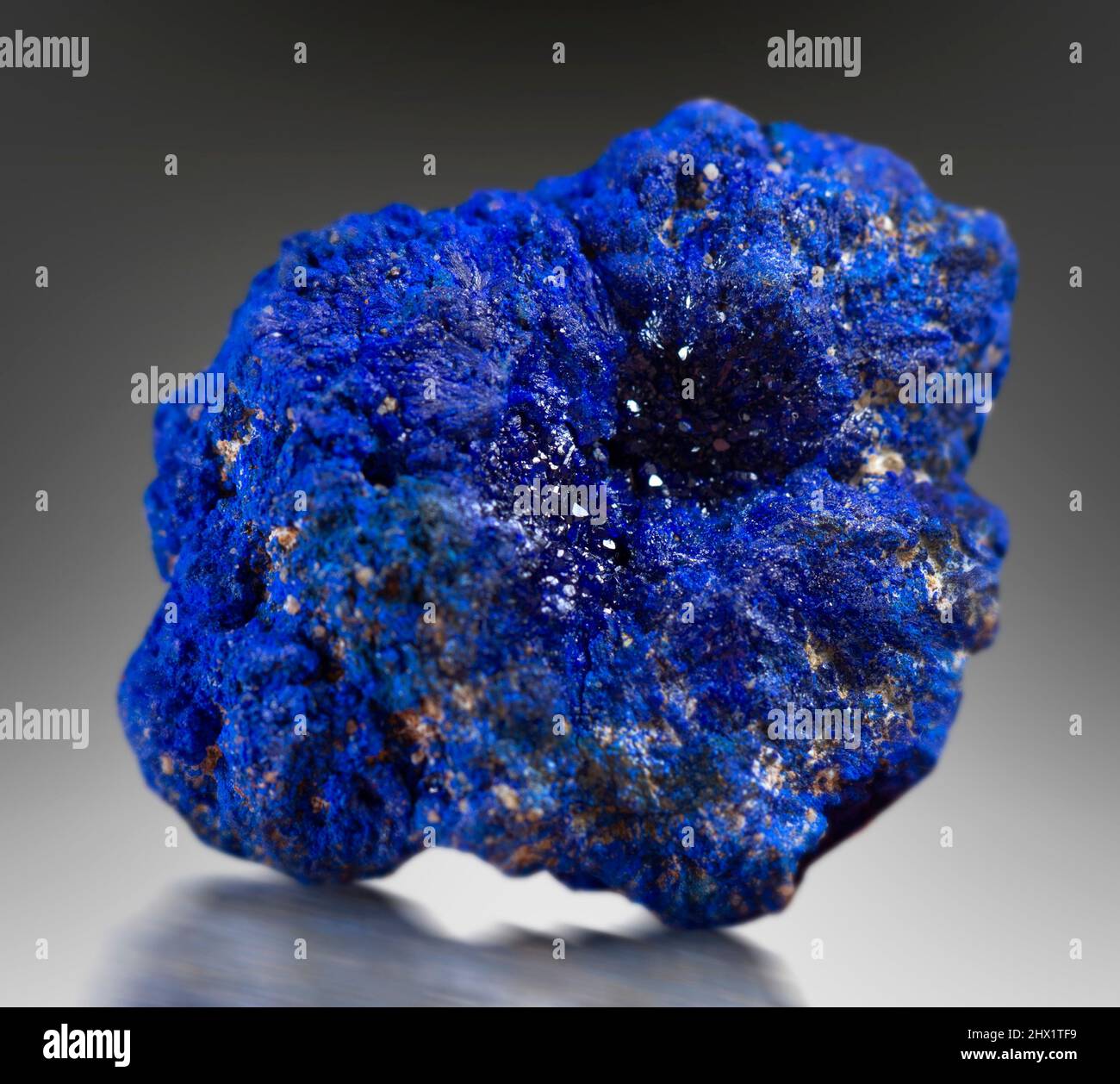 azurite mineral specimen stone rock geology gem crystal Stock Photo - Alamy