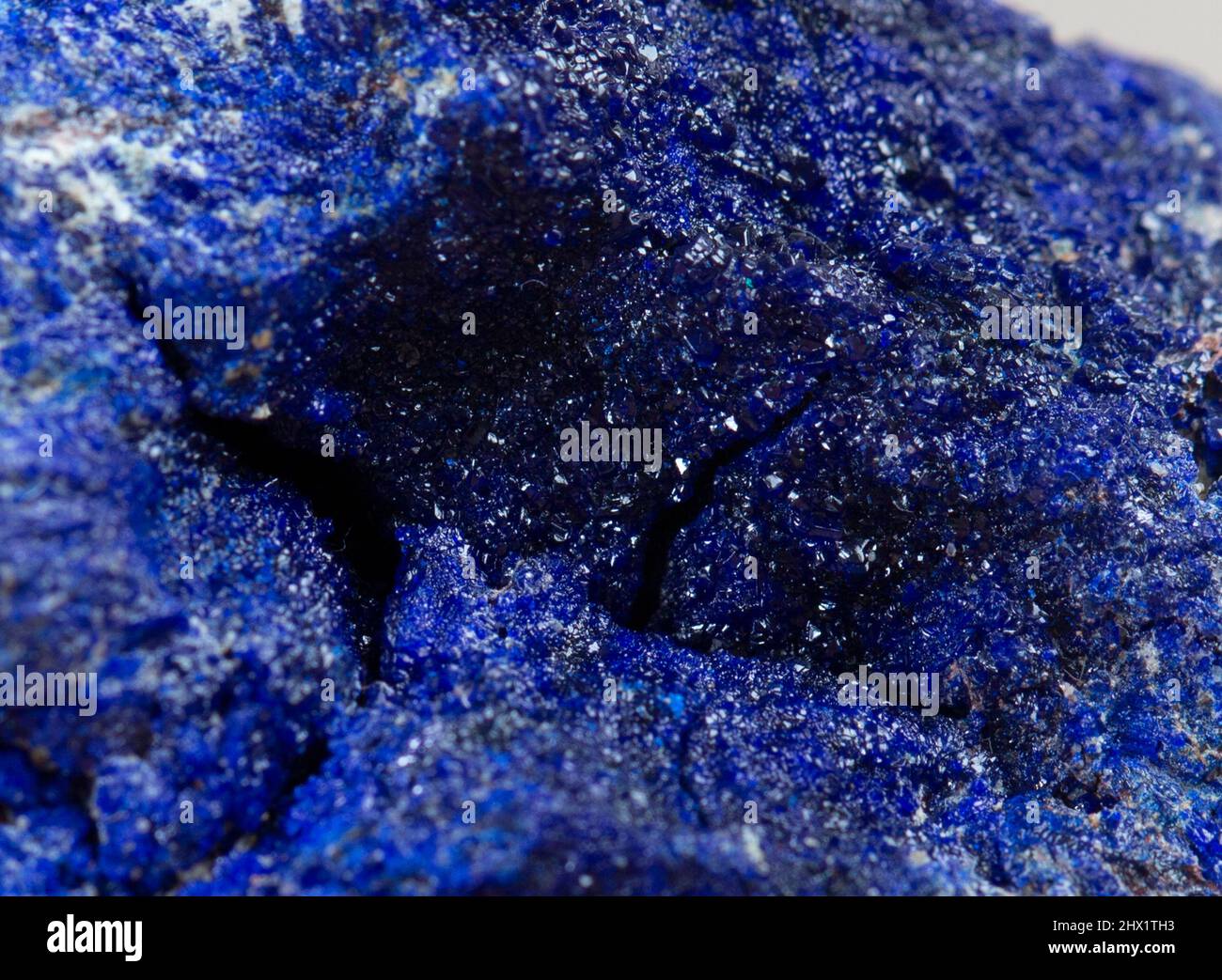 azurite mineral specimen stone rock geology gem crystal Stock Photo - Alamy