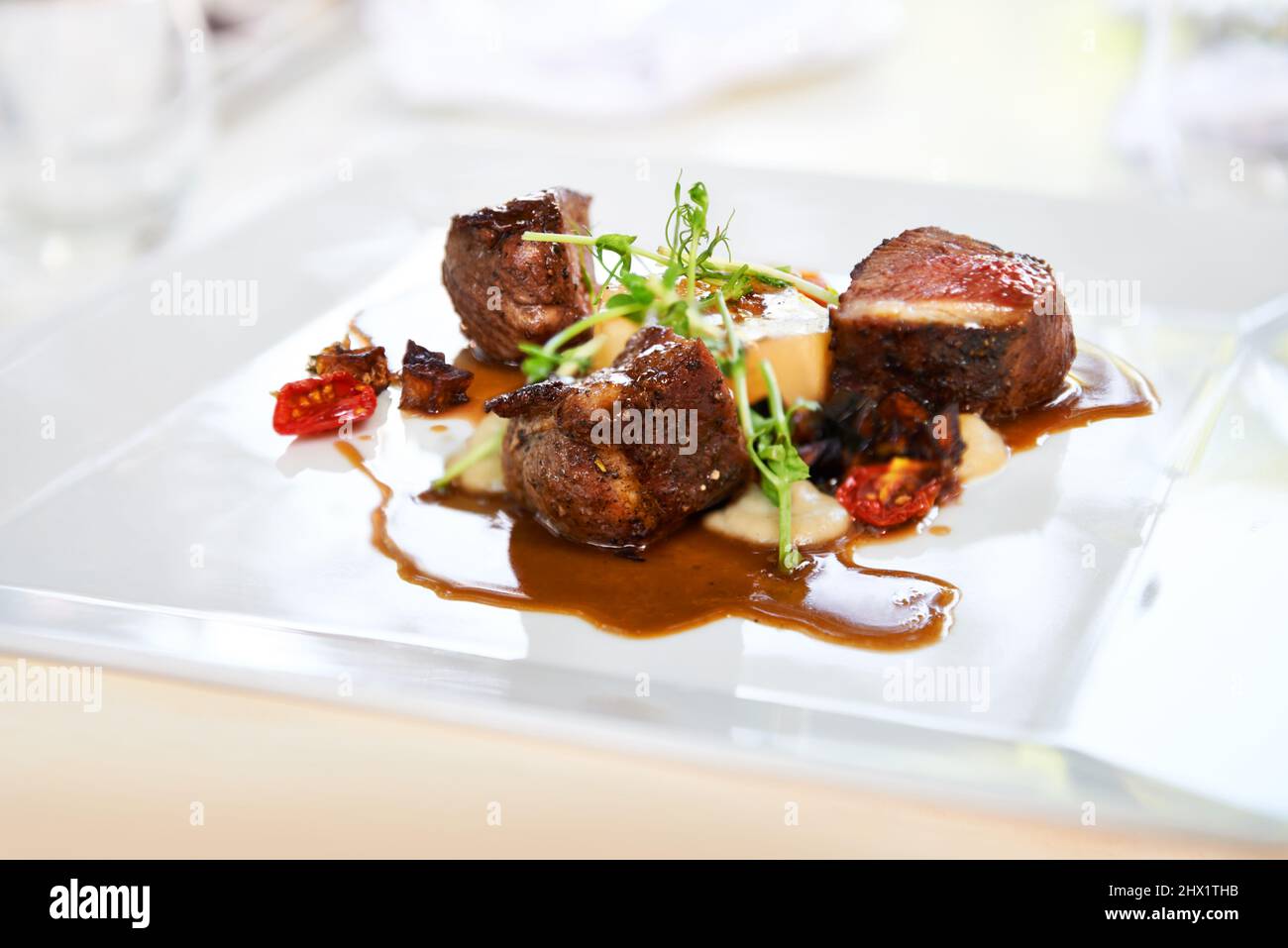 Well presented food hi-res stock photography and images - Alamy