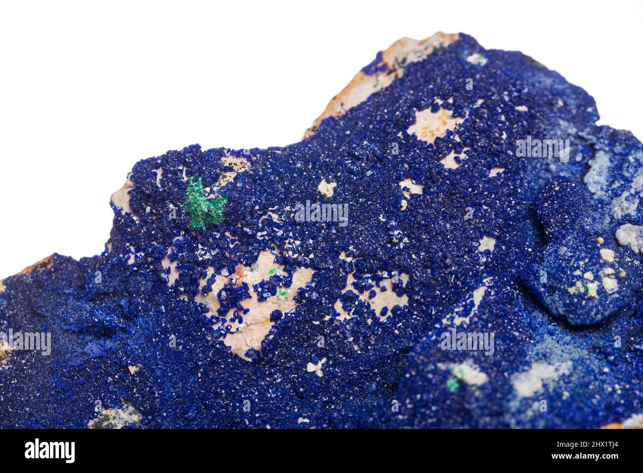azurite mineral specimen stone rock geology gem crystal Stock Photo - Alamy