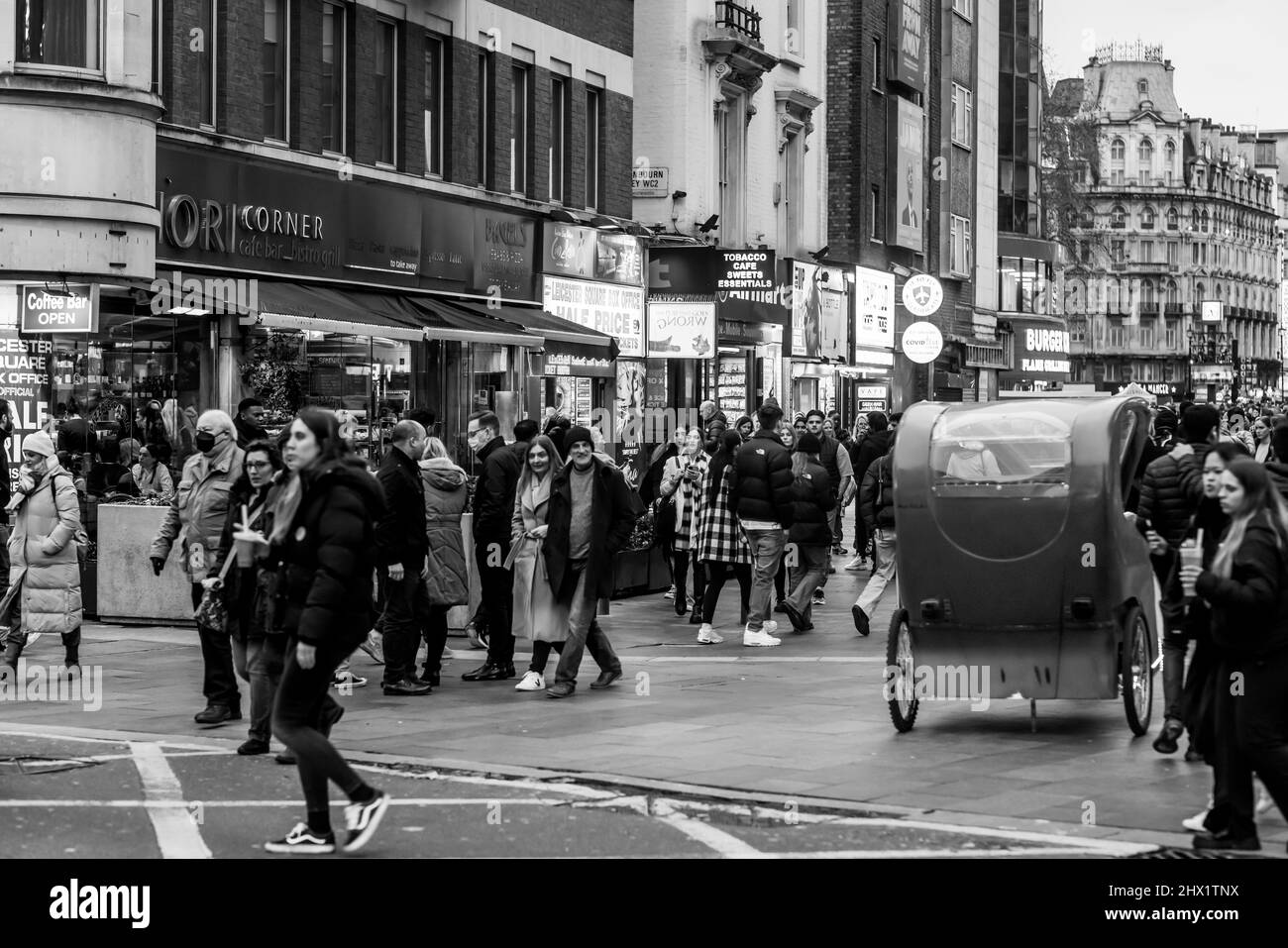 London Streets of the West End Stock Photo - Alamy