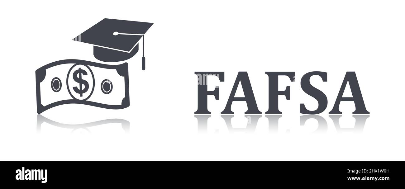 Illustration of a fafsa concept Stock Photo - Alamy