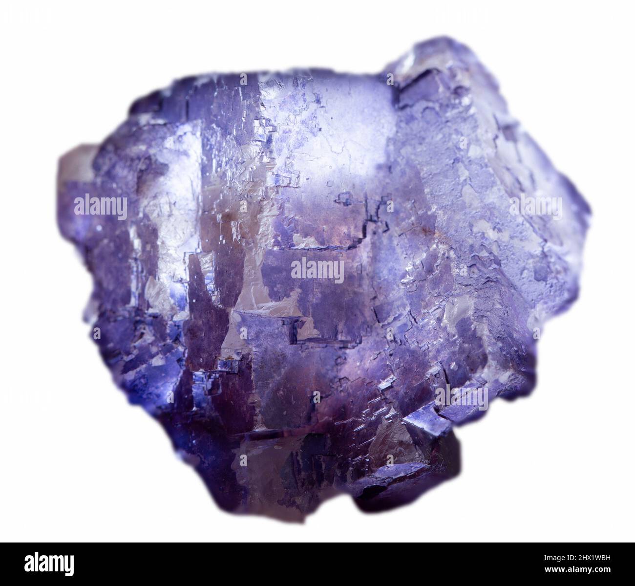 fluorite mineral specimen stone rock geology gem crystal Stock Photo ...