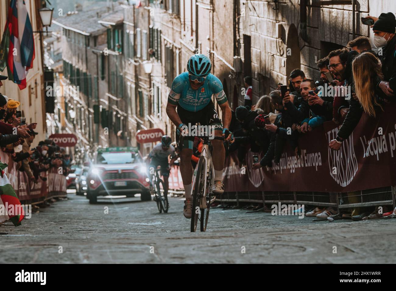 March 5th Siena, Italy. Eroica - 16th Strade Bianche 2022. 184km one ...