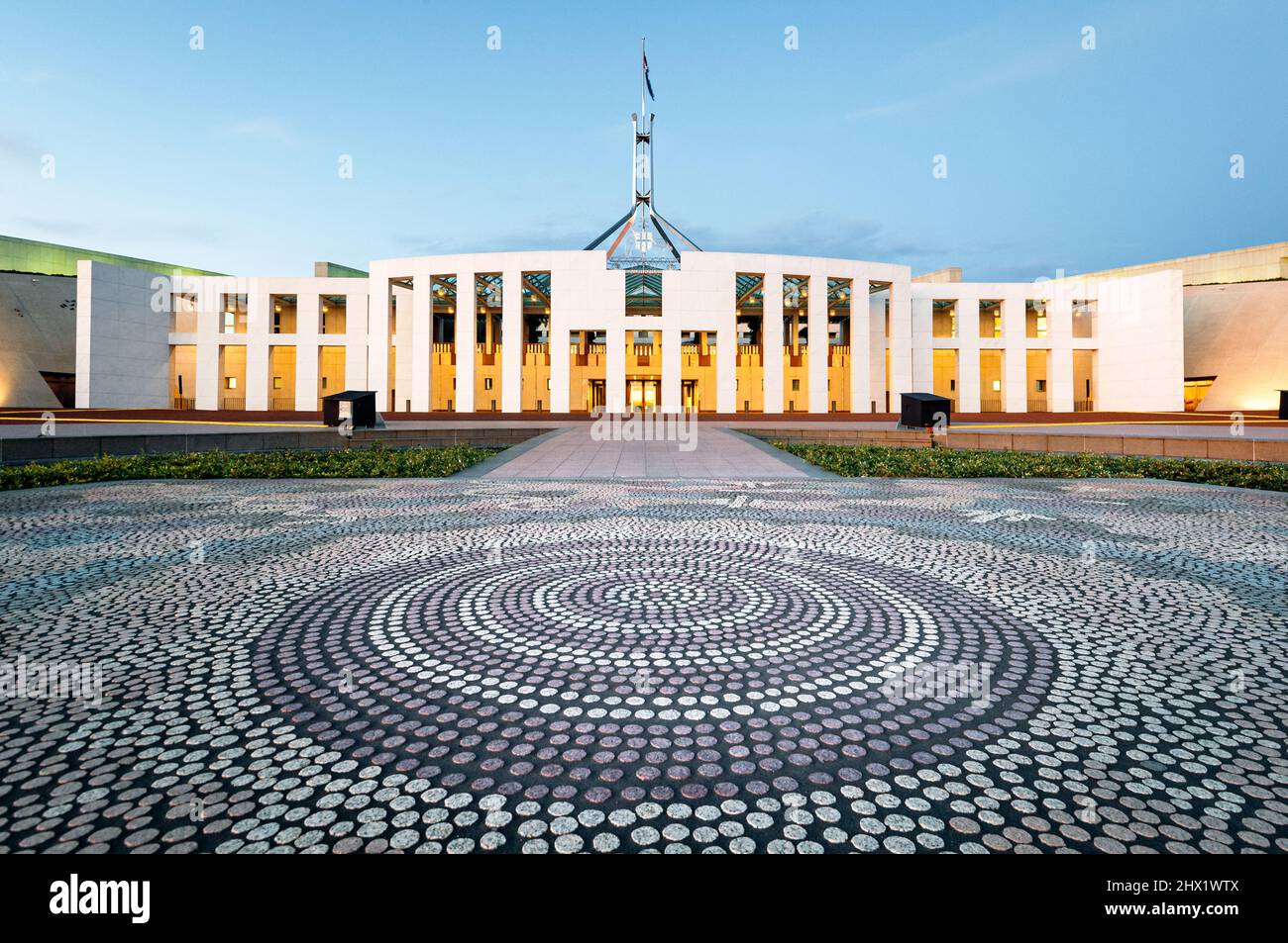 House of Parliament in Canberra Stock Photo - Alamy
