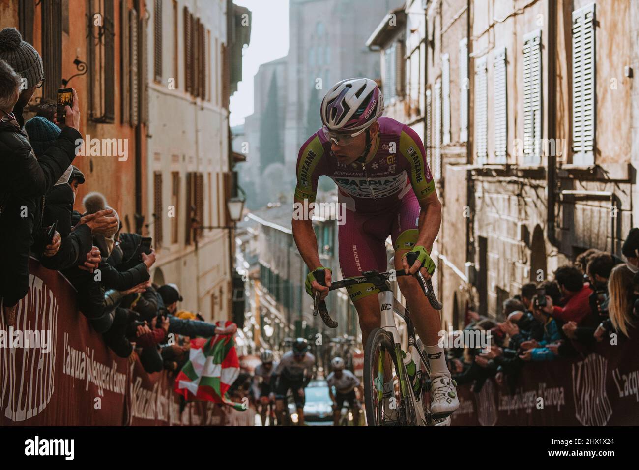 March 5th Siena, Italy. Eroica - 16th Strade Bianche 2022. 184km one ...