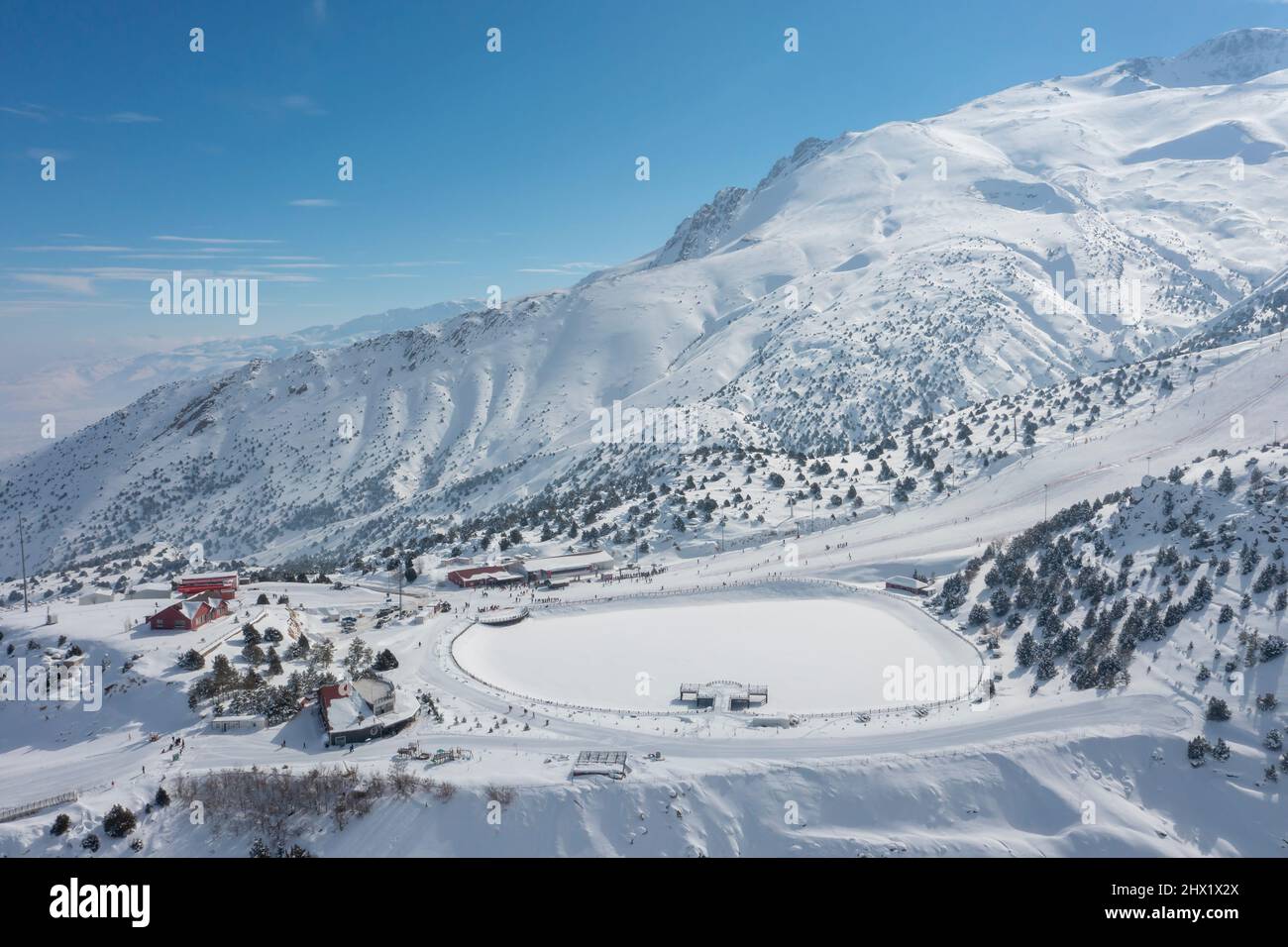 Ergan Ski Resort View, Erzincan, Turkey Stock Photo - Alamy