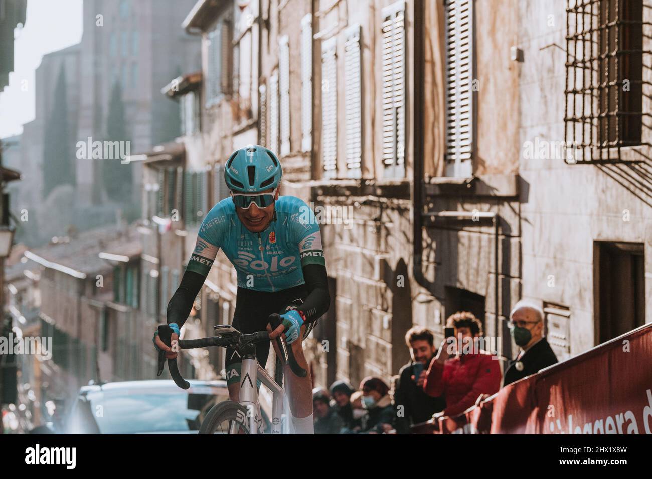 March 5th Siena, Italy. Eroica - 16th Strade Bianche 2022. 184km one ...
