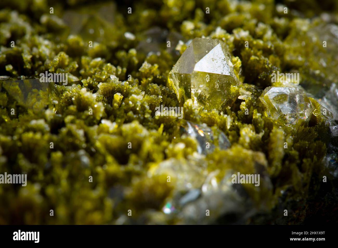 mineral specimen stone rock geology gem crystal Stock Photo - Alamy