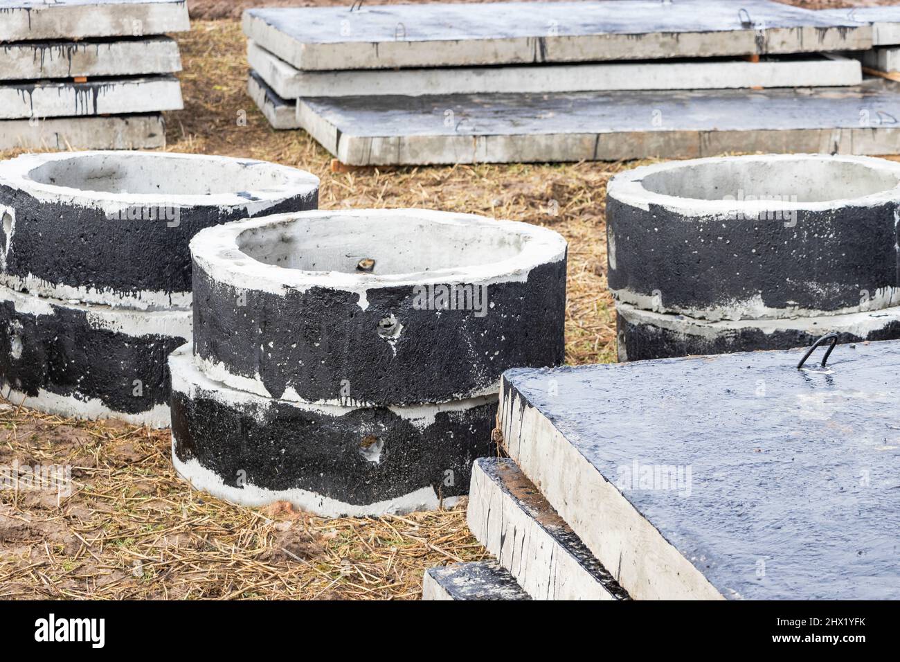 Reinforced Concrete Water Tank High Resolution Stock Photography and ...