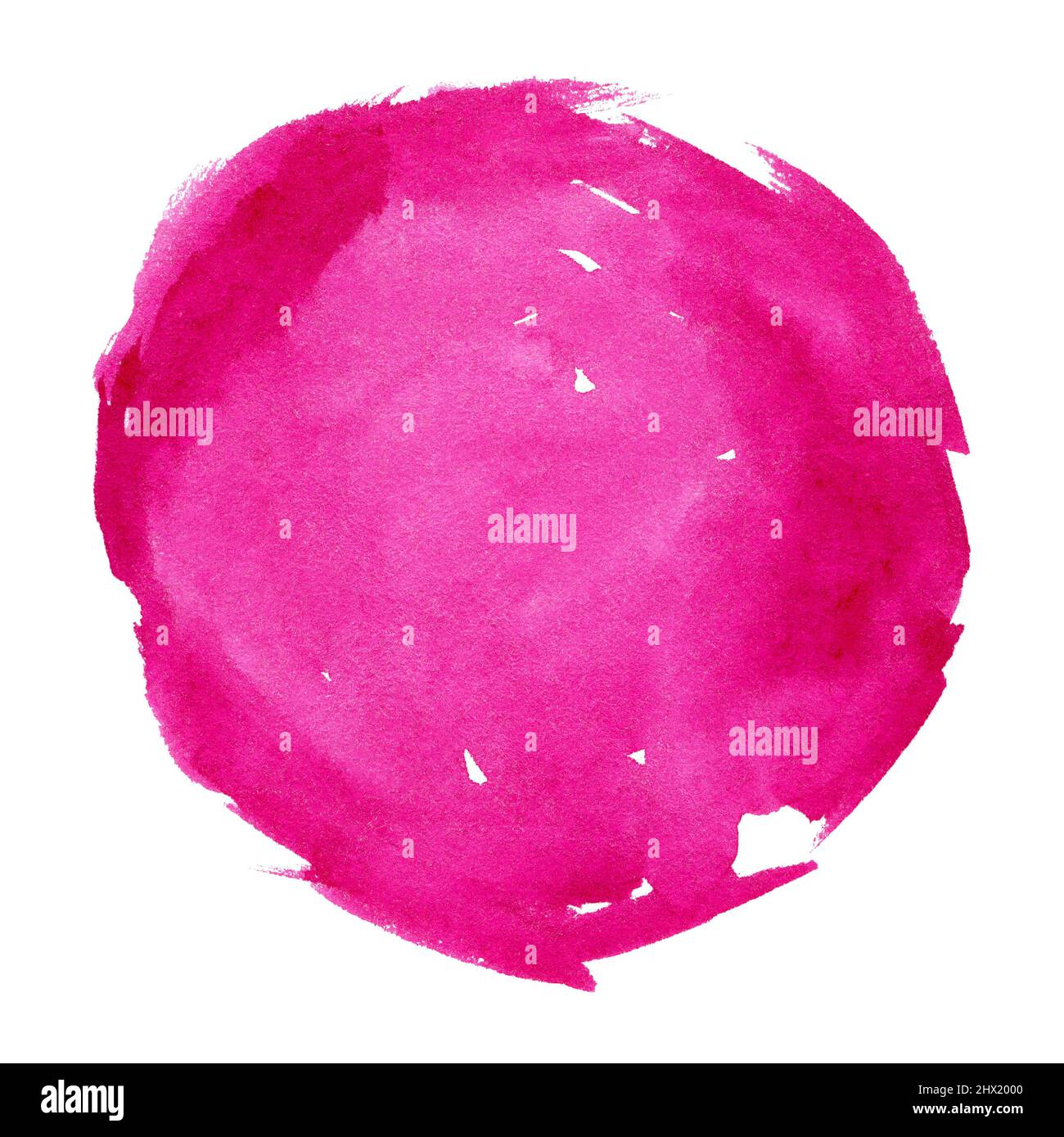 Pink abstract watercolor canvas for text, logo. Hand drawn watercolor ...