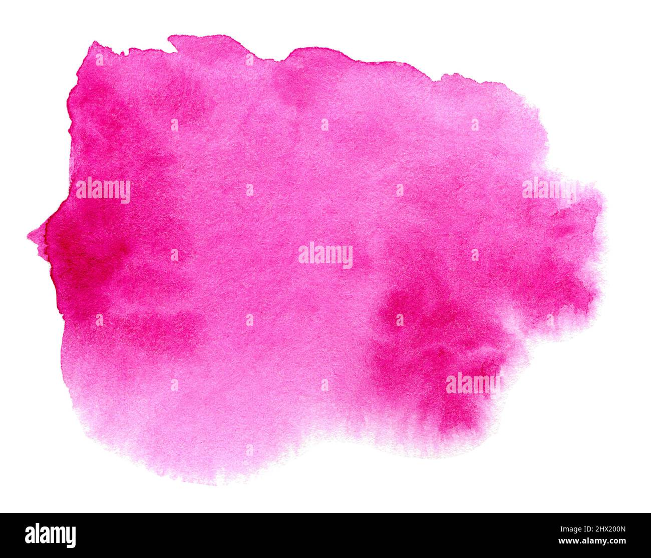 Pink abstract watercolor canvas for text, logo. Hand drawn watercolor ...