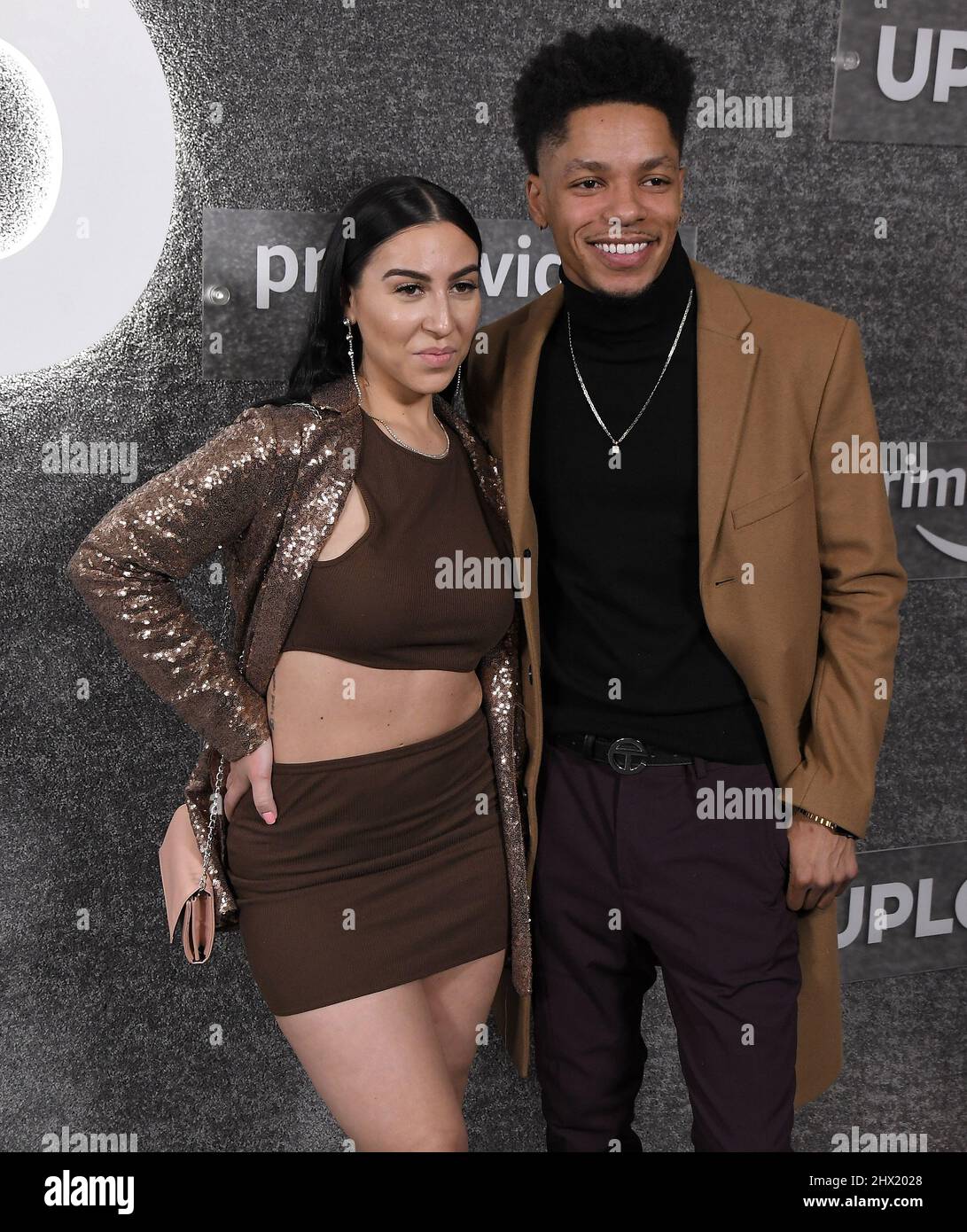 Los Angeles, USA. 08th Mar, 2022. (L-R) Jessica Vanessa and Terrence ...