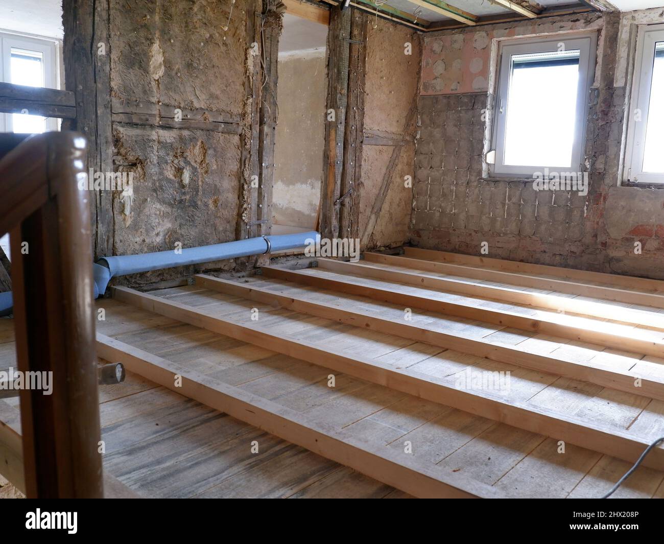 Renovation of a house after change of ownership Stock Photo - Alamy