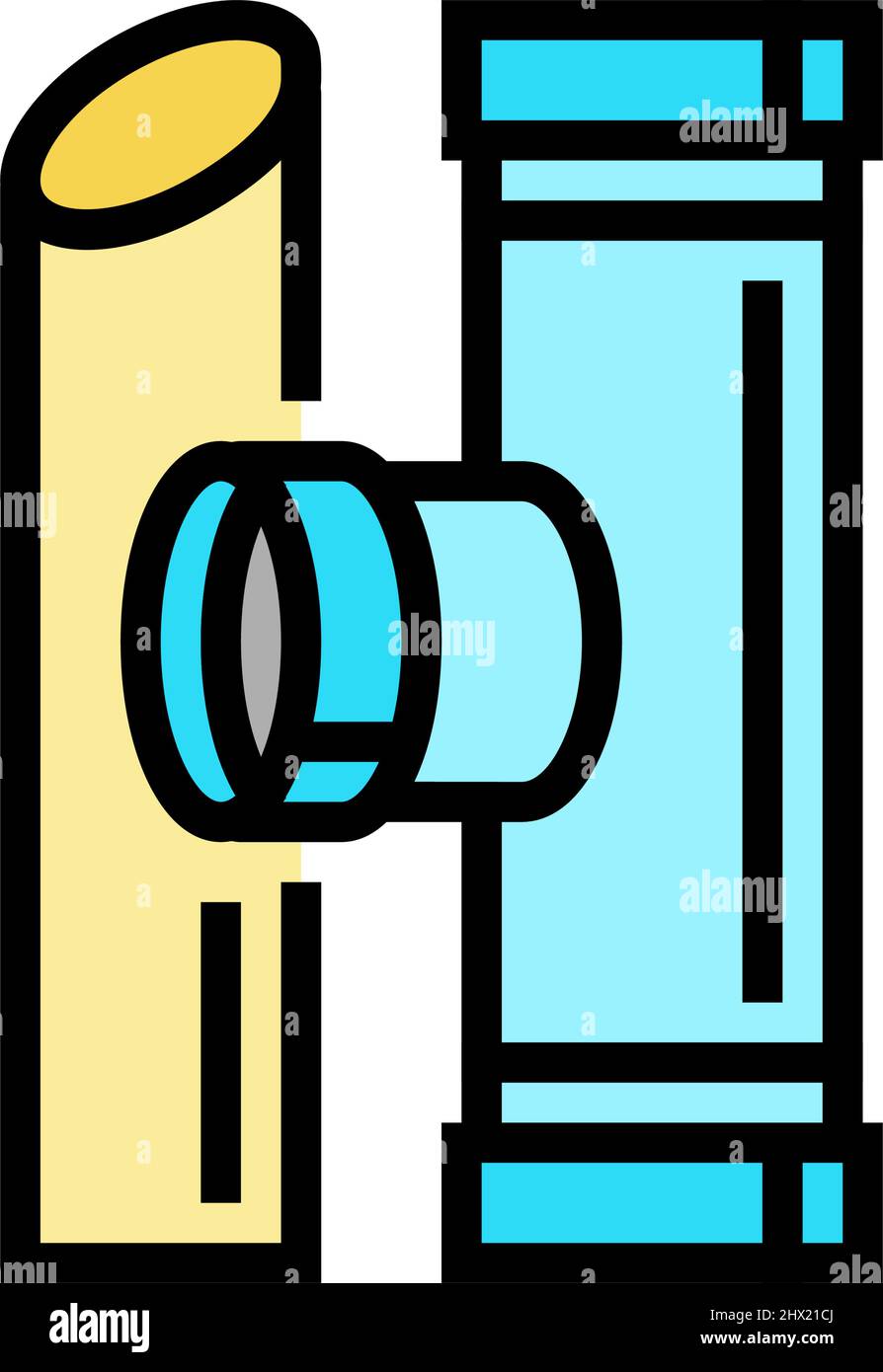 pvc plastic color icon vector illustration Stock Vector Image & Art - Alamy