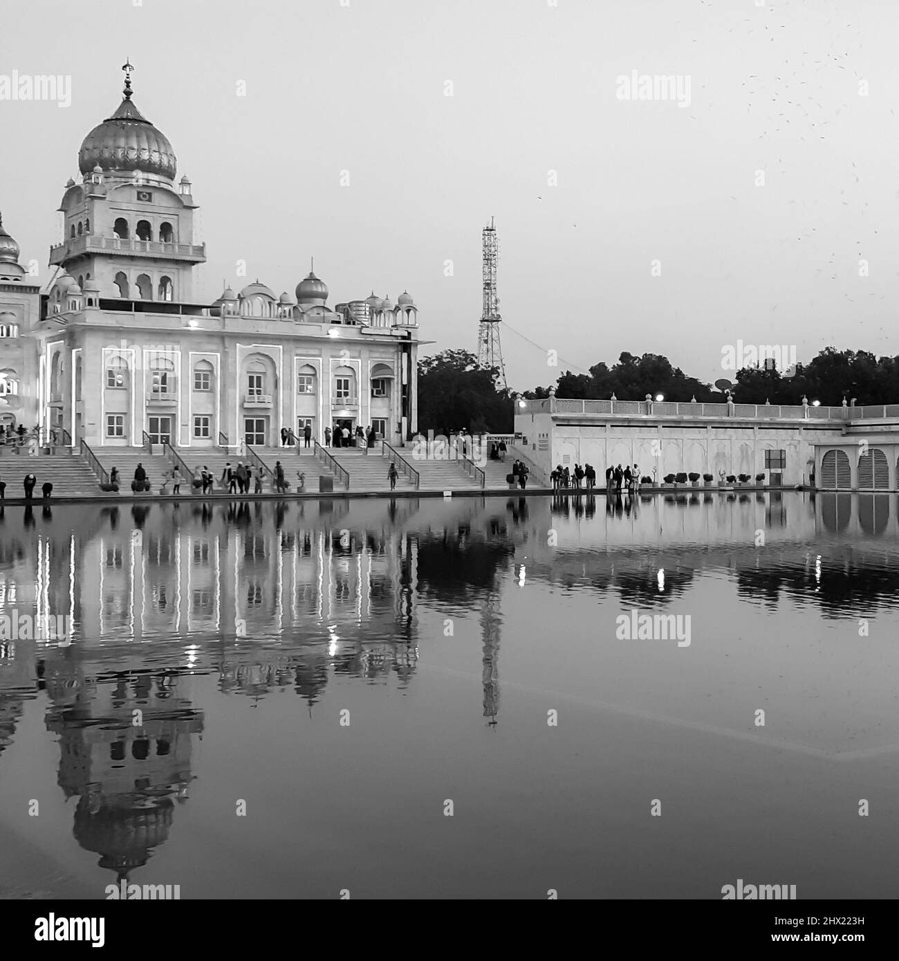 Gurdwara dome Black and White Stock Photos & Images - Alamy