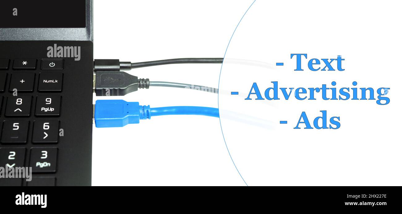 Laptop connectors hi-res stock photography and images - Alamy