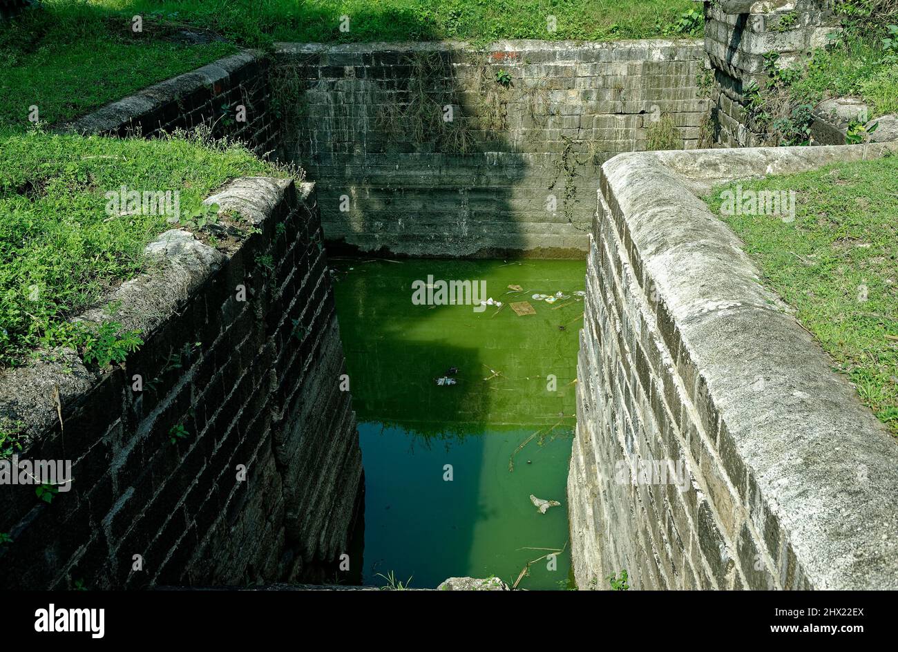 Ancient Step well in Baag Roza at Ahmednagar state Maharashtra India ...