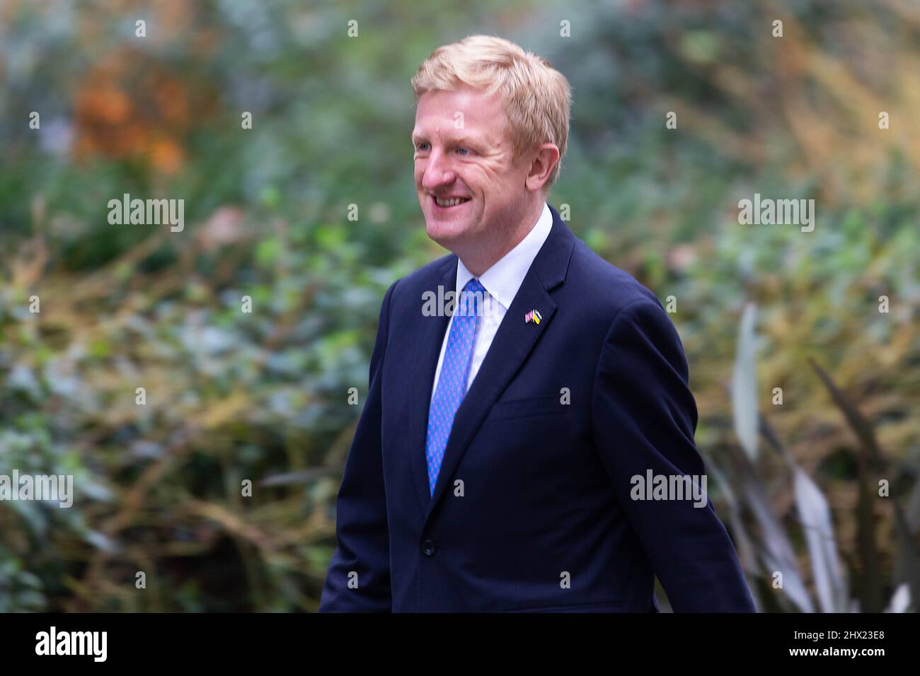 Oliver Dowden, Minister without Portfolio (Cabinet Office) arrives in ...