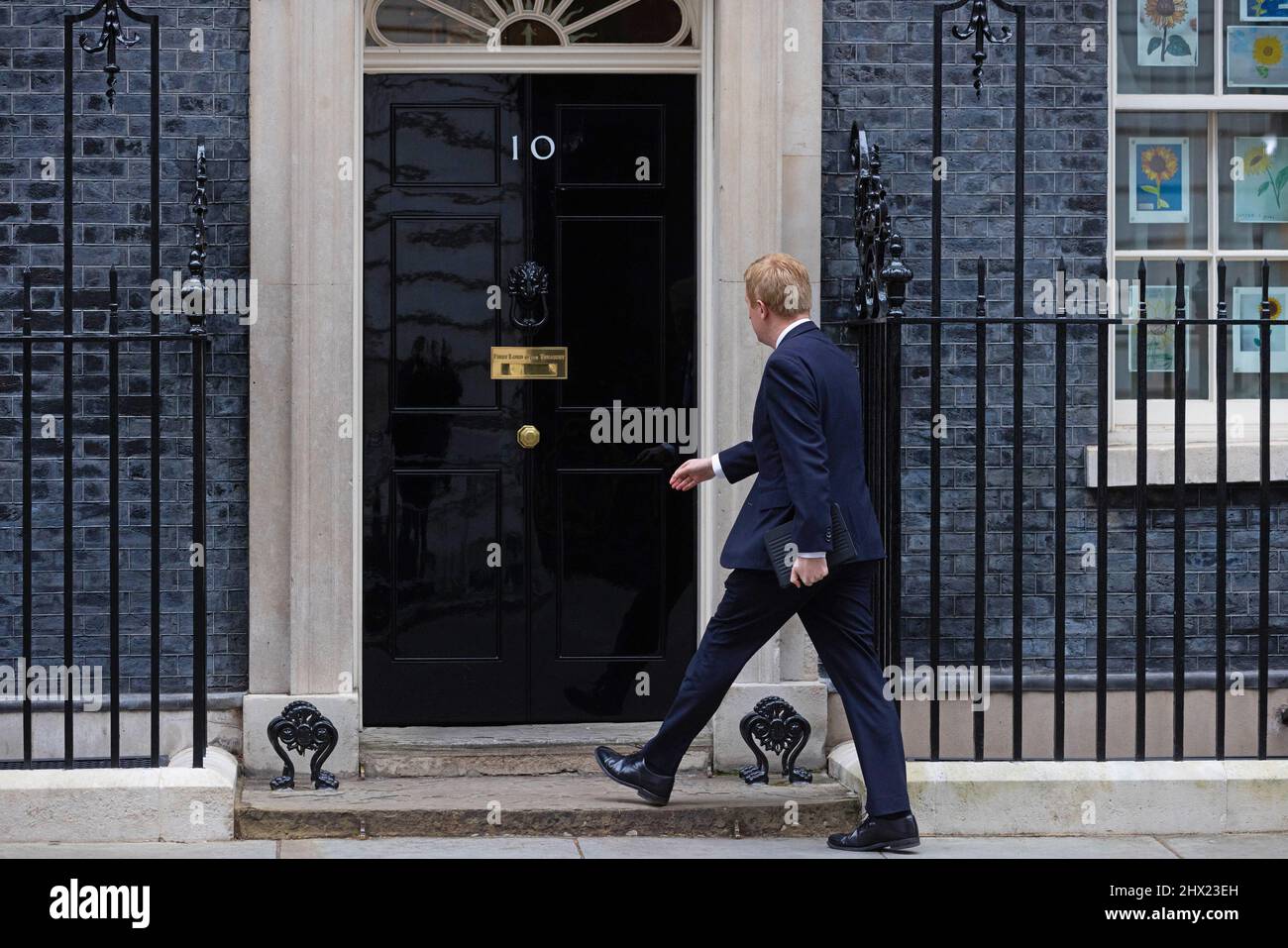 Oliver Dowden, Minister without Portfolio (Cabinet Office) arrives in ...
