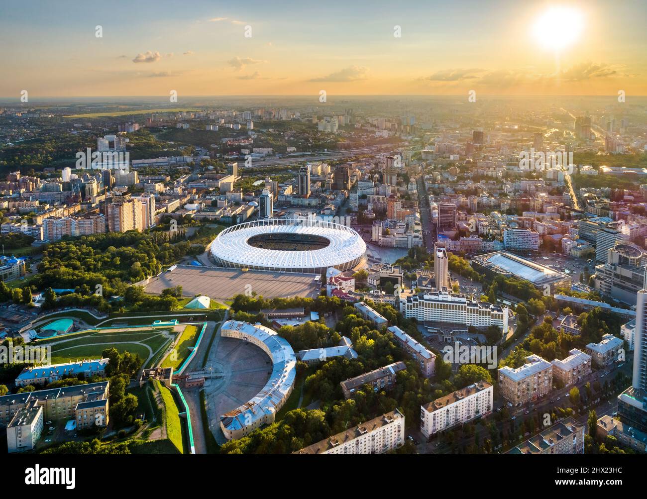 Kiev ukraine stadium hi-res stock photography and images - Alamy