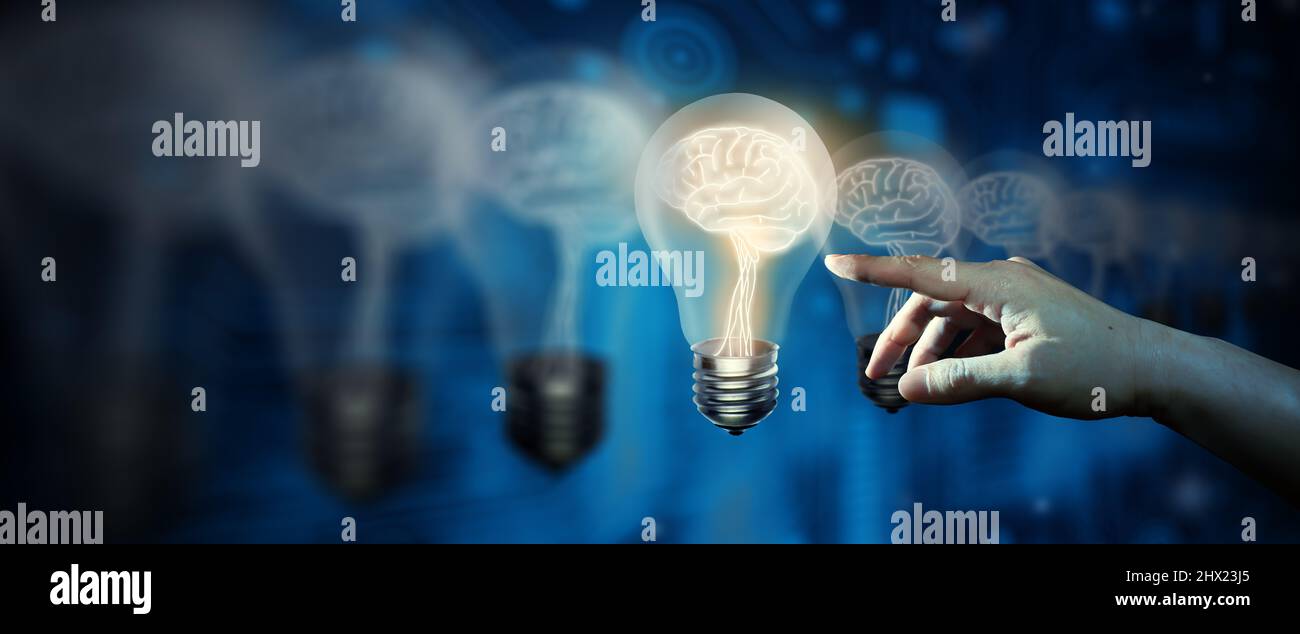 Creative thinking science hi-res stock photography and images - Alamy