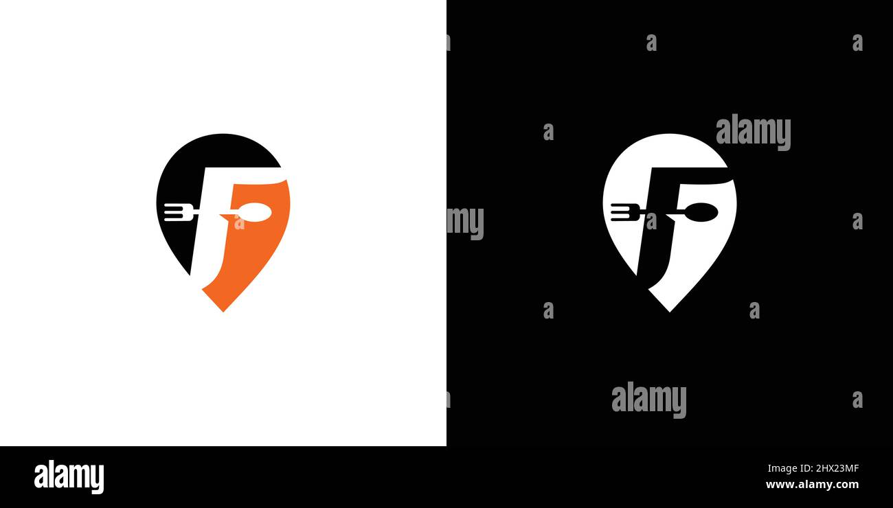 Simple and professional food area modern logo design Stock Vector Image ...