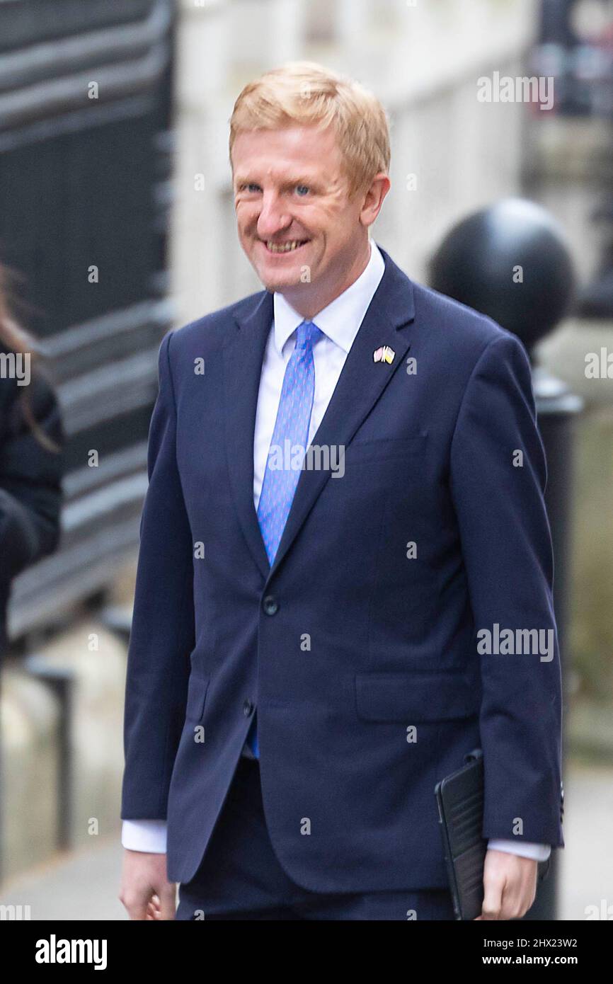 Oliver Dowden, Minister without Portfolio (Cabinet Office) arrives in ...