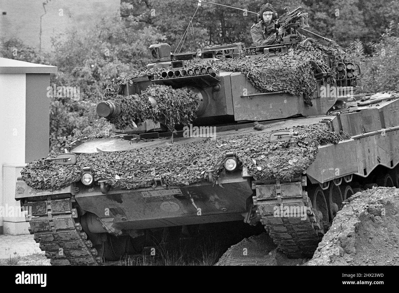 - NATO exercises in Germany, Leopard II tank of the German Army ...