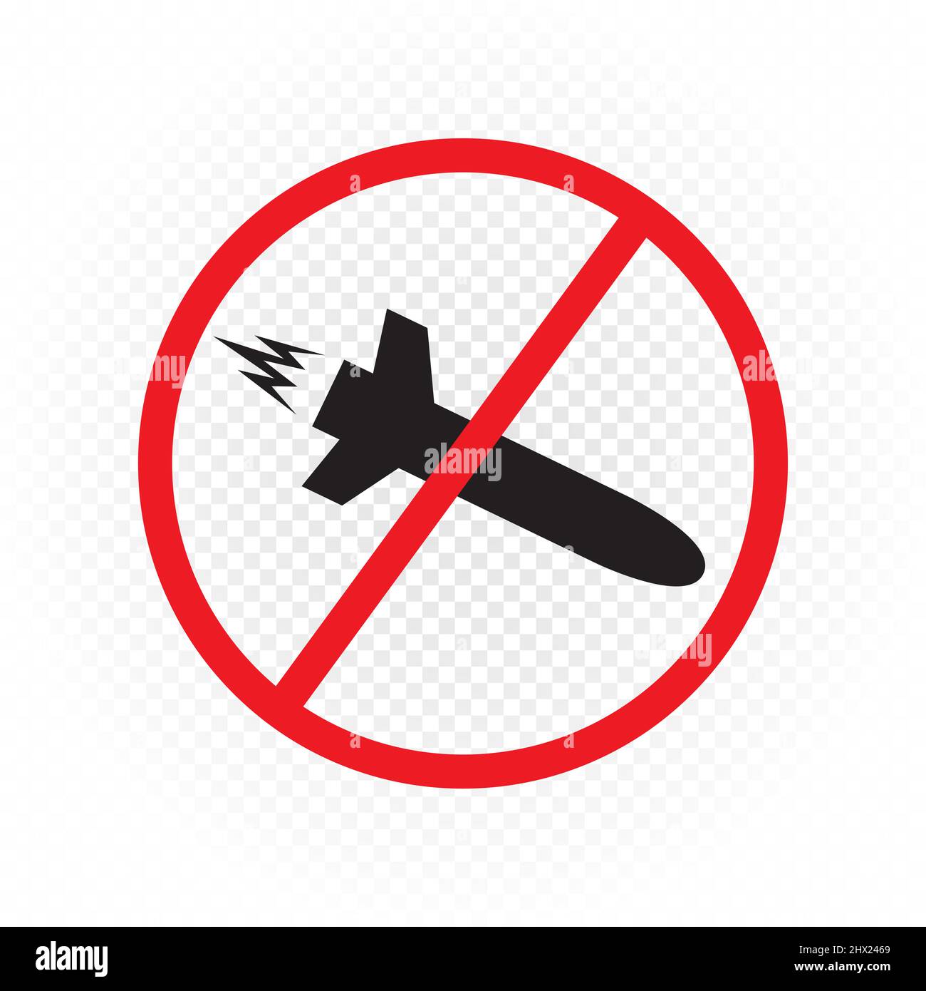No nuclear war sign Stock Vector Images - Alamy