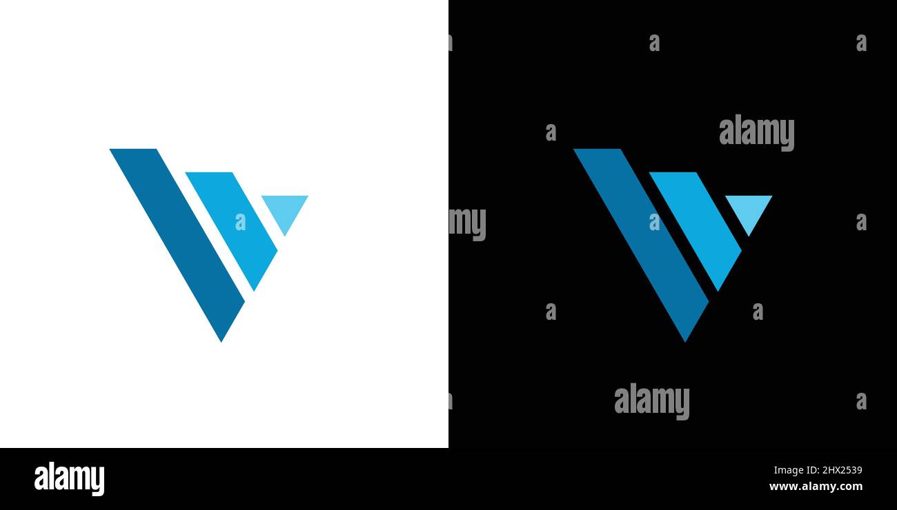 Modern and professional letter V initials logo design 4 Stock Vector ...