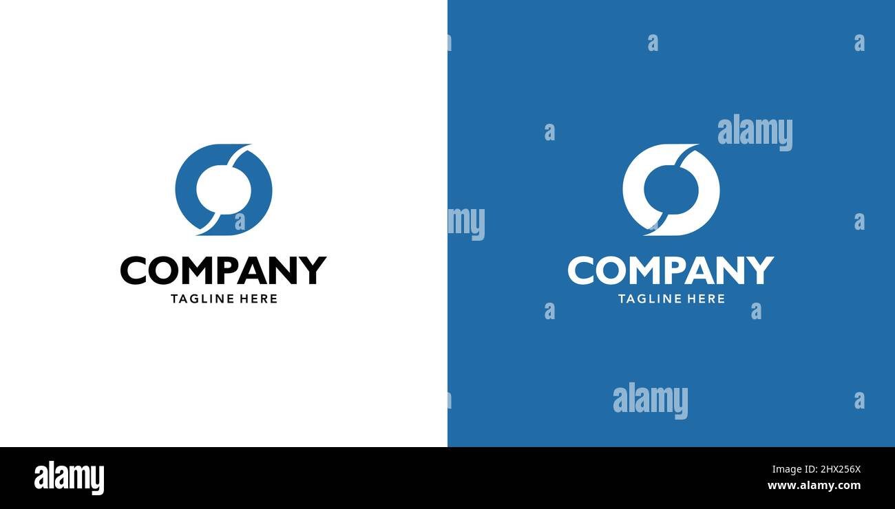 Modern and professional CD letter initials logo design Stock Vector ...