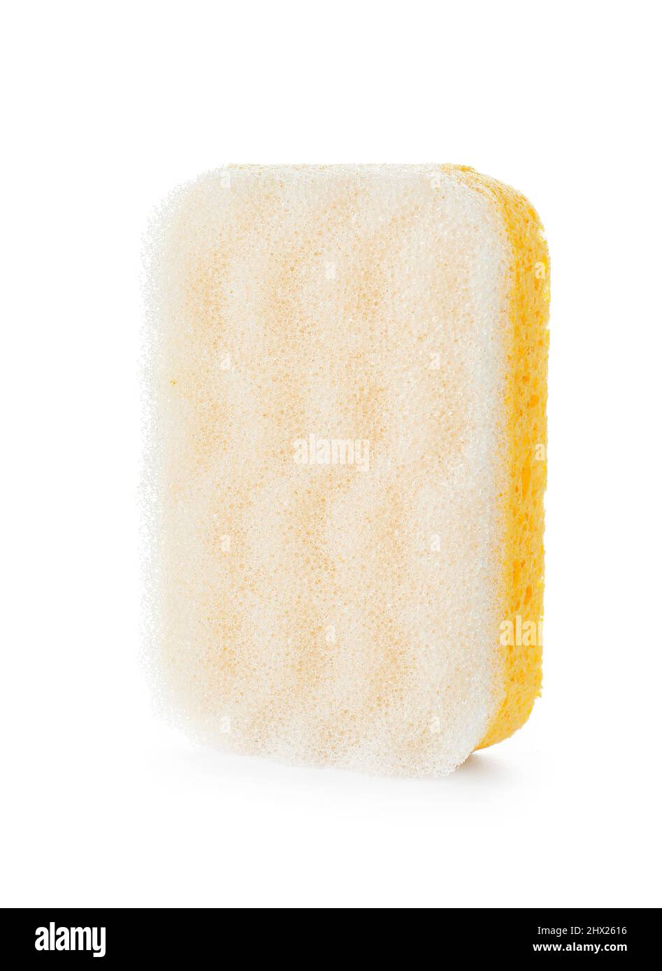 Soft bath sponge isolated on white background Stock Photo - Alamy