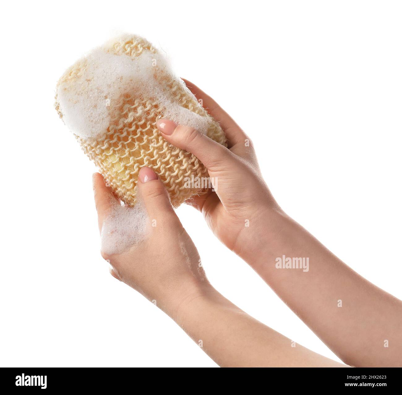 Soapy body scrubber hi-res stock photography and images - Alamy