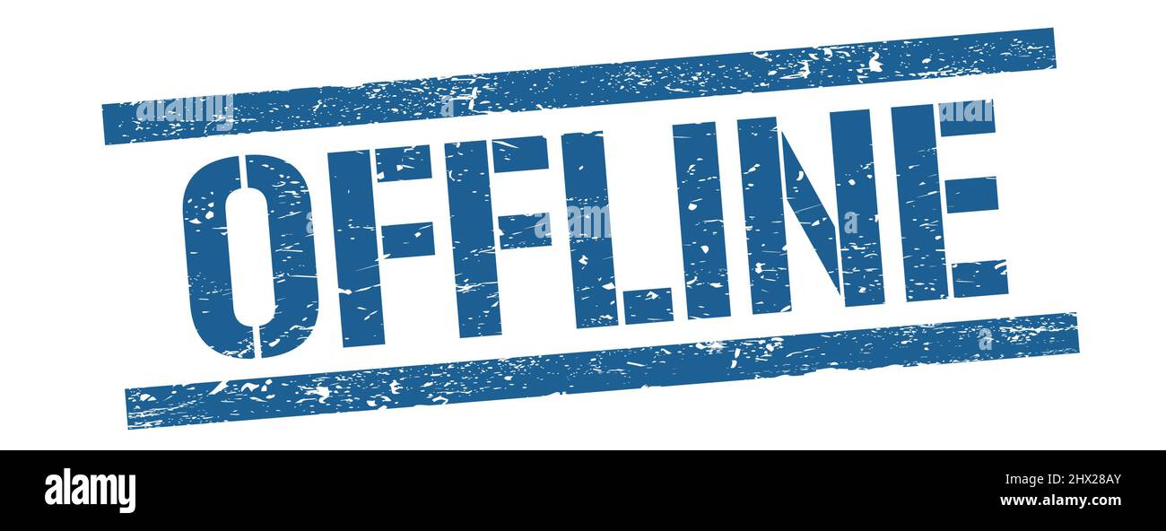 Offline text hi-res stock photography and images - Alamy