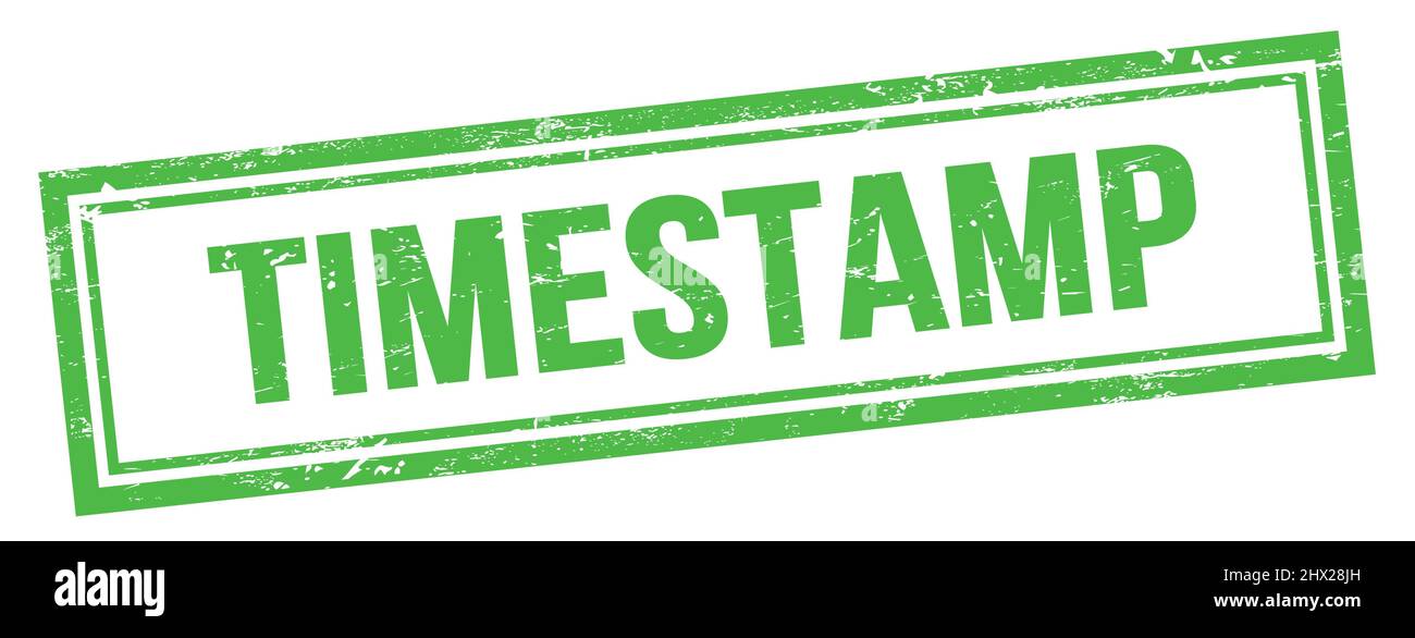 Timestamp stamp hi-res stock photography and images - Alamy