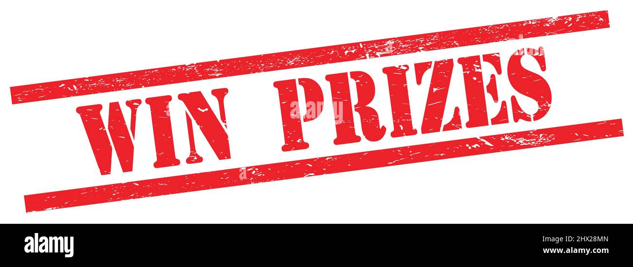 Win prizes text Cut Out Stock Images & Pictures - Alamy