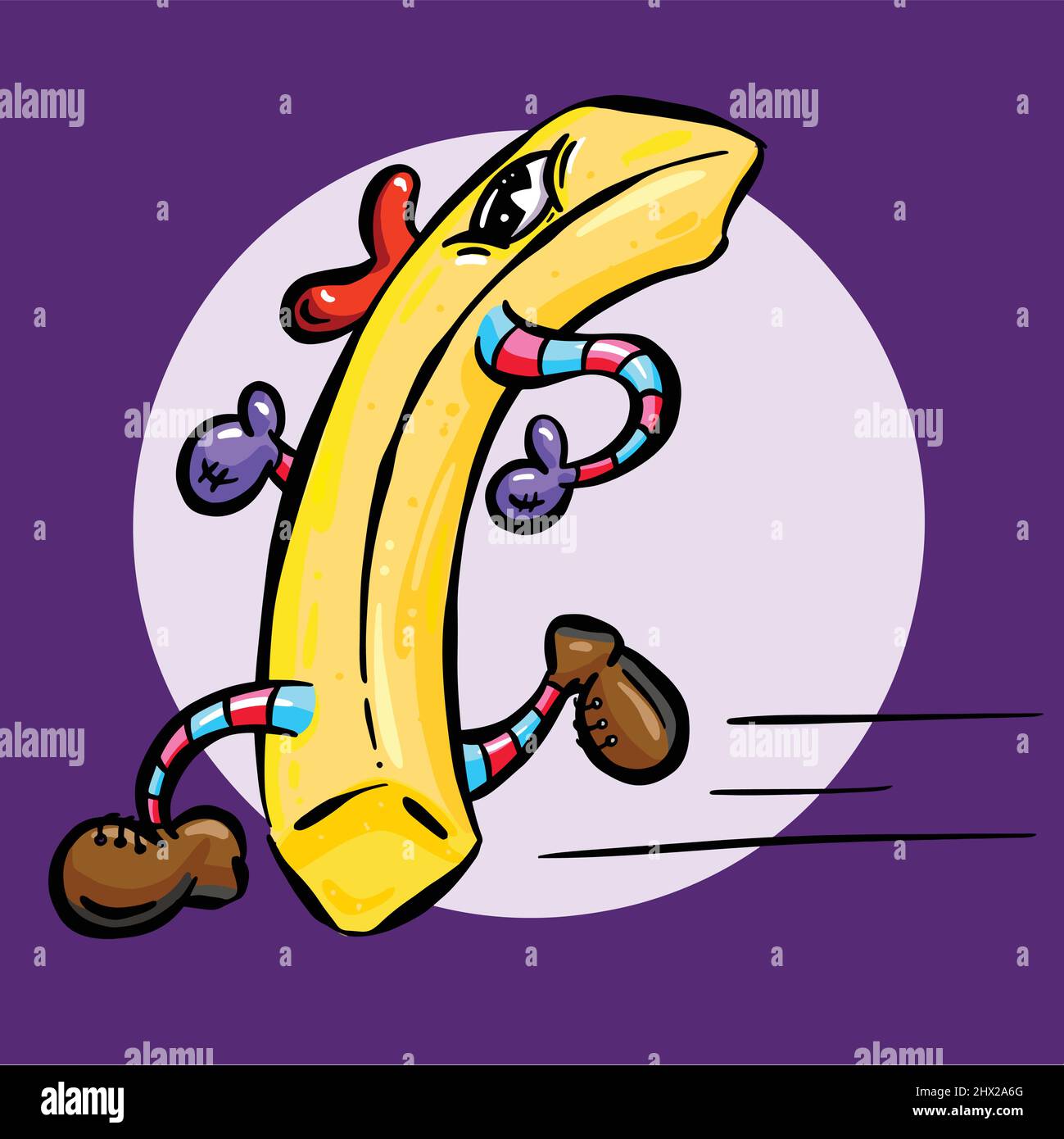 Running chips Stock Vector Images - Alamy