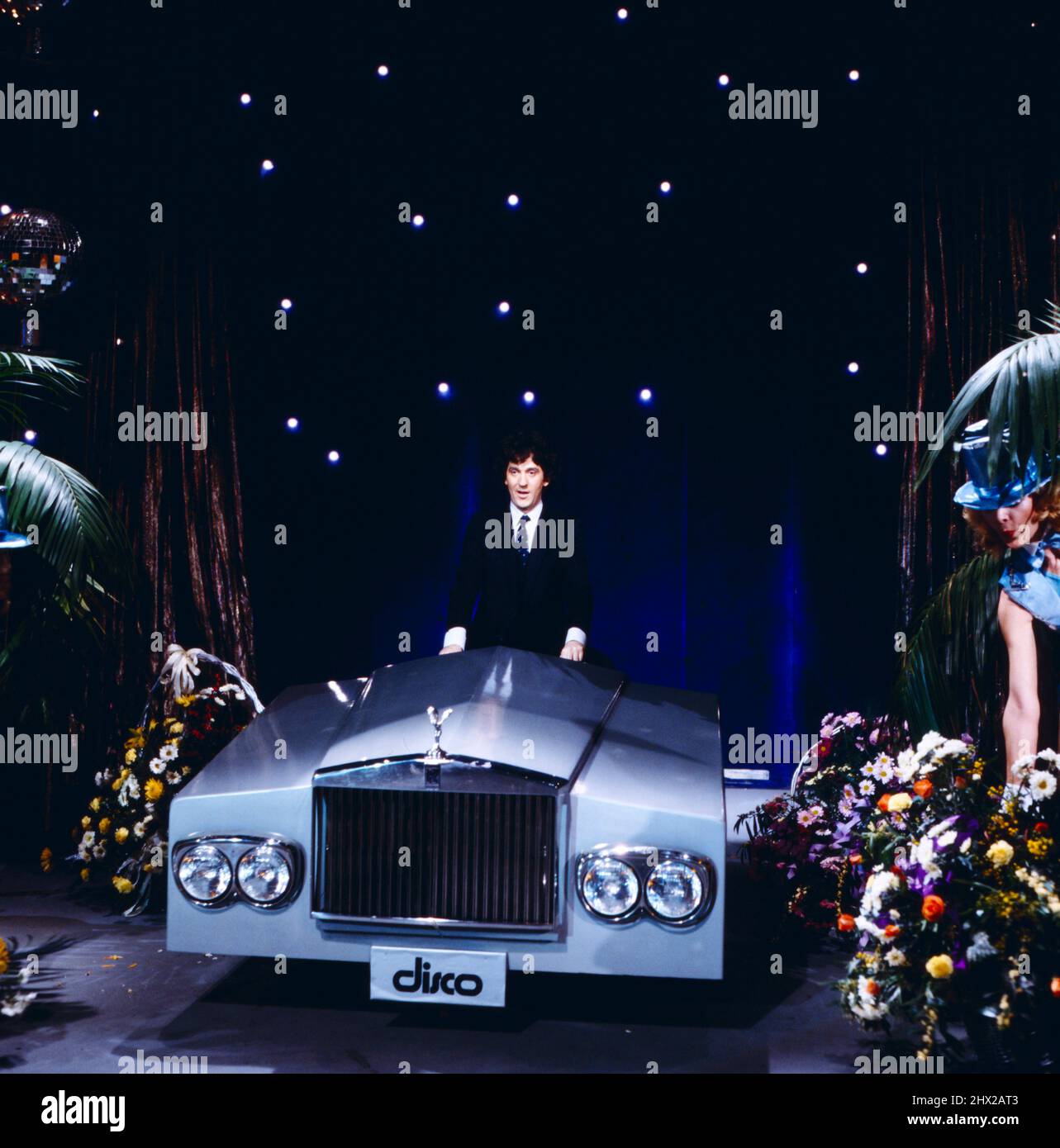 Disco ZDF Musiksendung, Moderator Ilja Richter in seiner letzten ...