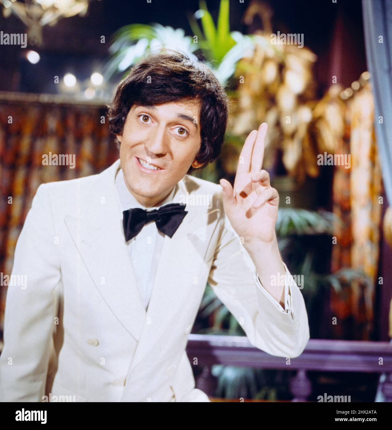 Moderator und Schauspieler Ilja Richter, 1976. TV presenter and actor ...