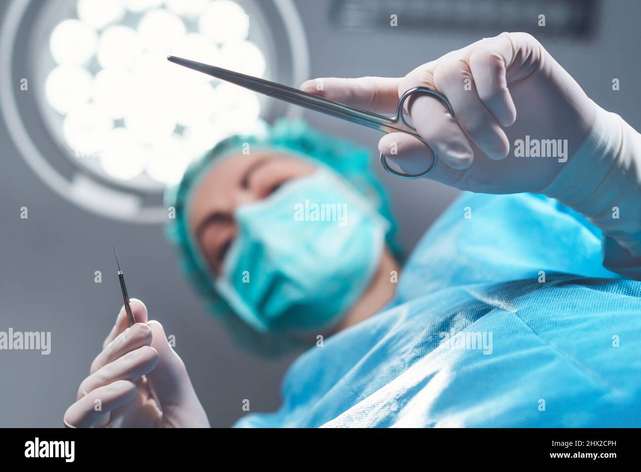 Photo of surgical tools hi-res stock photography and images - Alamy