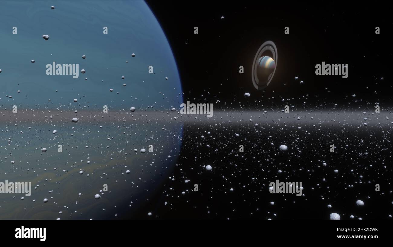 Sci Fi With Asteroid Rings