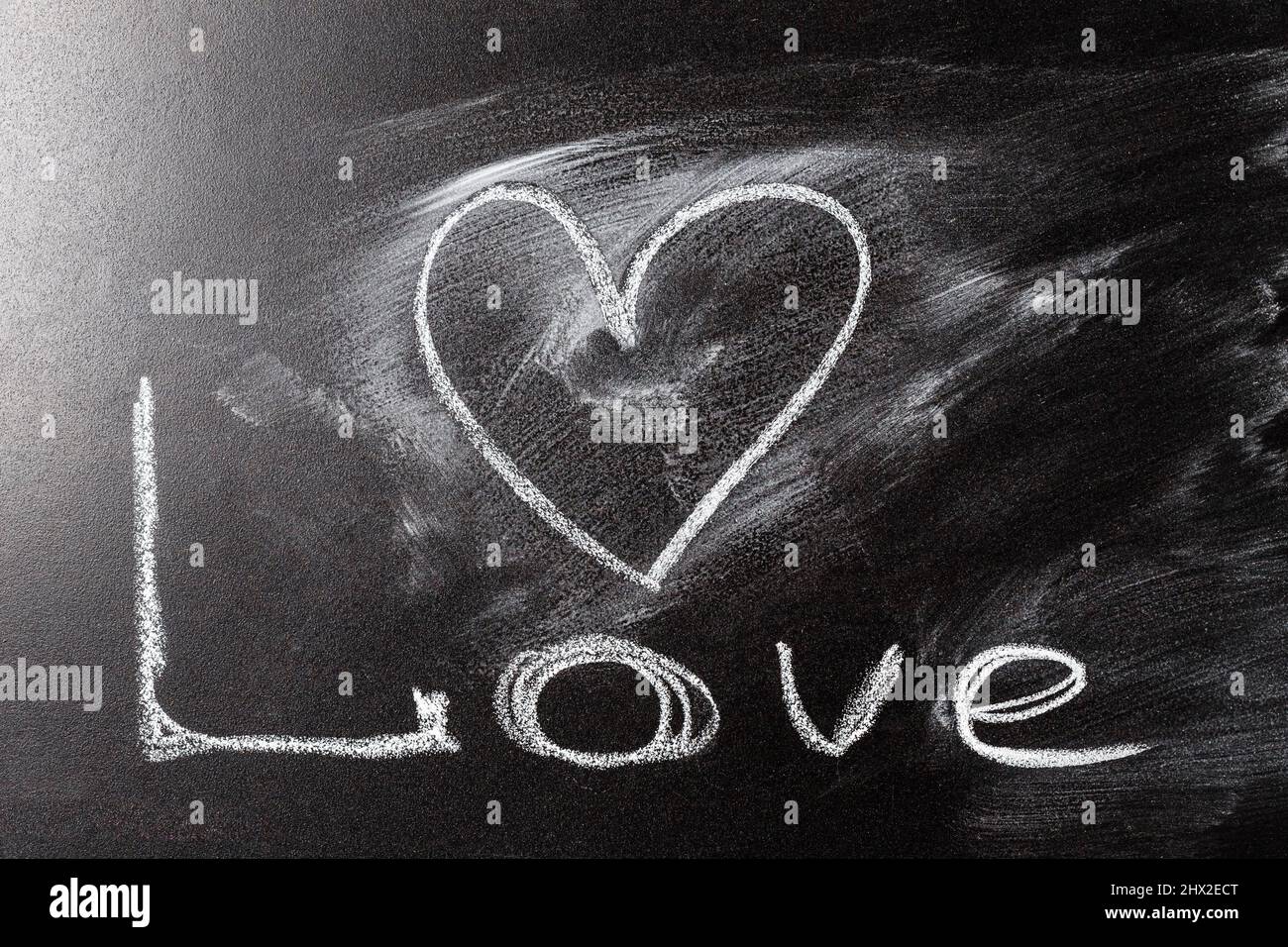 Chalk message drawing hi-res stock photography and images - Alamy