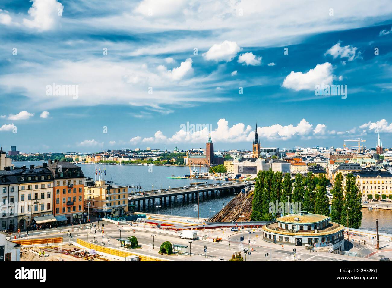 Beautiful scenic nordic scandinavian swedish landscape summer hi-res ...