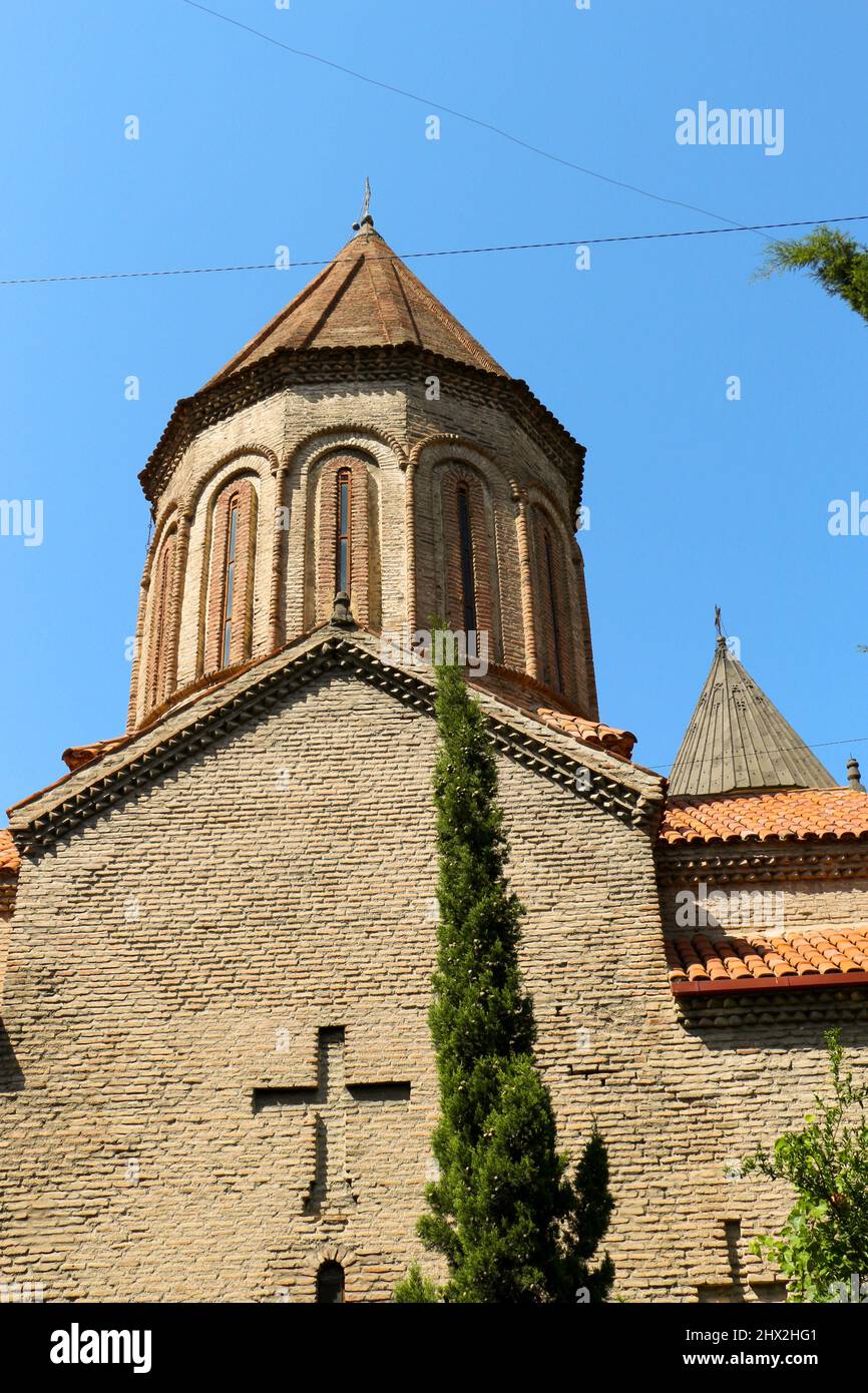 View of a historical church in the Georgian city of Tbilisi Stock Photo ...