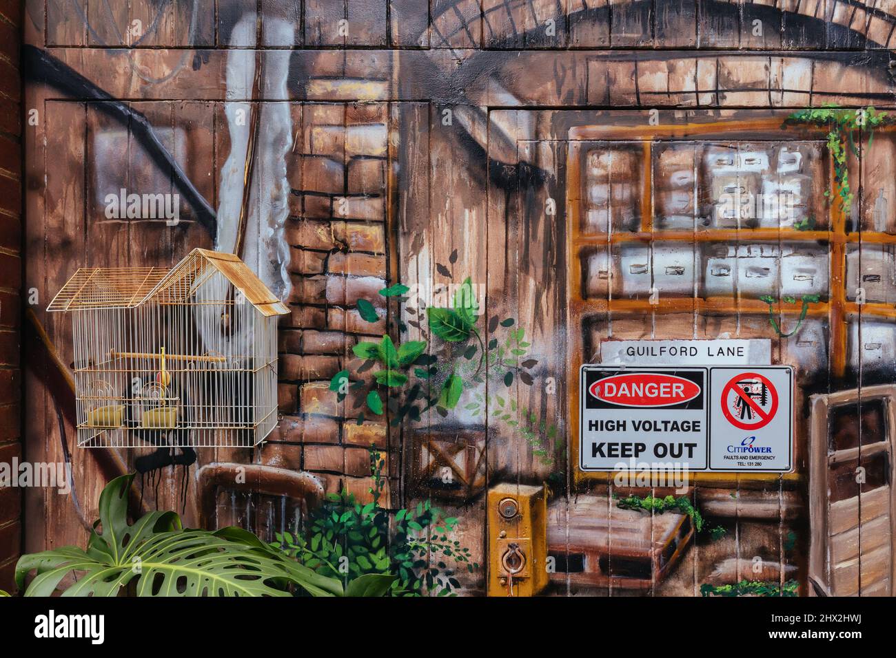 Guildford lane melbourne hi-res stock photography and images - Alamy